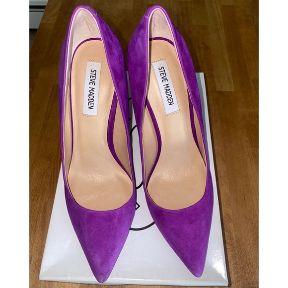 Steve Madden | Shoes | Steve Madden Purple Pumps | Poshmark